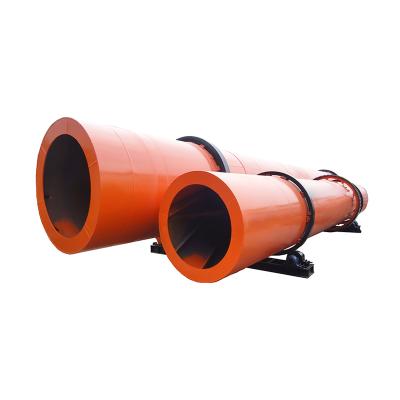 China Best Selling Factory Price Mineral Dryer Wood Chips, Shavings, Mineral Powder Single Cylinder Dryer Rice Straw Rotary Dryer for sale