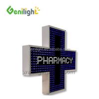 OUTDOOR RF/WIFI/Remote Control LED Pharmacy Cross Display Easy Installation and china OUTDOOR RF/WIFI/Remote Control LED Pharmacy Cross Display Easy Installation and