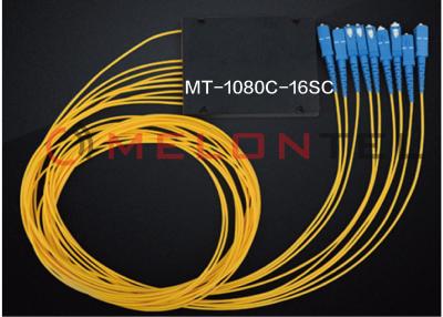 China Optisches Verzweigungsgerät Pigtailed FTTH-Optikausrüstung PLC-Faser-Optikteiler1:16 Sc zu verkaufen