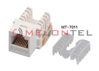 中国 業界標準の台形モジュールRj45の穿孔器ジャックのCat6 Rj45のコネクター 販売のため