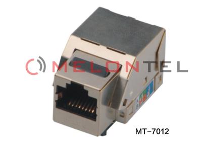 中国 10Gビット/秒STP猫6A台形ジャックの肝蛭は500のMHzネットワークの台形ジャックを渡しました 販売のため