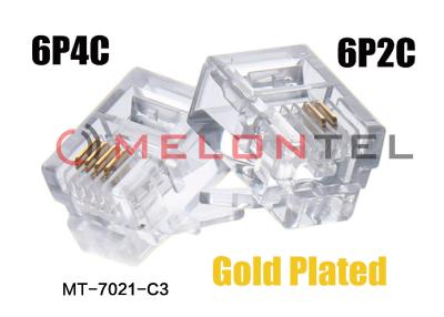 中国 CAT5 CAT5E CAT6によって座礁させるケーブルの固体水晶頭部のためのRJ45コネクター8P8C UTPネットワークのプラグ 販売のため