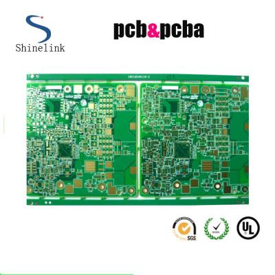 China 4mm 6 camadas de placa de circuito impresso multilayer com FR4 TG180 à venda