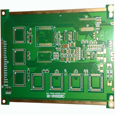 China Tomada Multilayer do PWB da placa HDI do PWB do processo especial através da placa de circuito da resina à venda