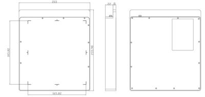 Cina Sensore a base di silicio amorfo per l'imaging dentale e l'ispezione industriale in vendita