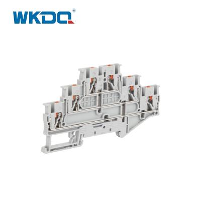 中国 PT2.5 Push In Terminal Block Wire Connector Quick Wiring Combined Spring Terminal 販売のため