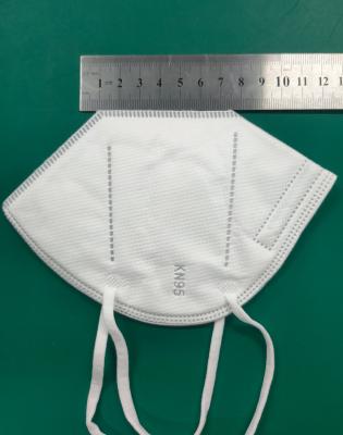 Cina Anti morbidezza della spruzzata della maschera eliminabile respirabile KN95 maschera di protezione non tessuta di 3 pieghe in vendita