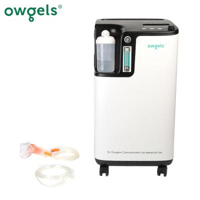 Cina Grado medico a basso rumore di elevata purezza del concentratore 96% dell'ossigeno di Owgels 5L in vendita