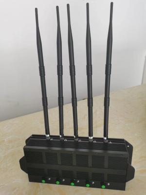 中国 250w高出力力の頻度を保護する手持ち型の携帯電話信号の妨害機2/3/4/5g 販売のため