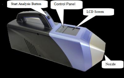 China 4.6Kg de lichtgewicht Explosieve Detector van Protable met het Kleurrijke LCD Scherm Te koop