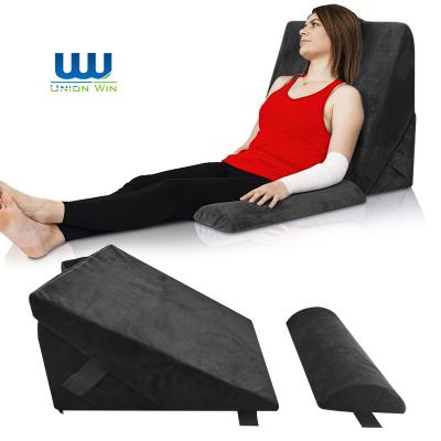 Cina Cuscino elevato della schiuma del cuneo di 55*30*69cm con il grande cuscino posteriore del poggiacapo in vendita
