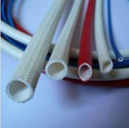 Κίνα SGS το ντυμένο σιλικόνη φίμπεργκλας Sleeving 7000V αντιστέκεται την τάση προς πώληση