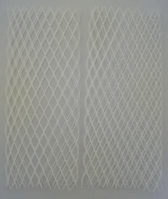 Chine Fabrication protectrice non toxique expulsée blanche de maille de douilles de maille de polyéthylène à vendre