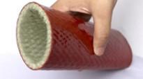 Κίνα Ε λαστιχένιο φίμπεργκλας Sleeving σιλικόνης γυαλιού UL αλεξίπυρο προς πώληση