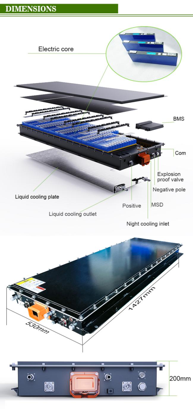 111V 228Ah Lithium standard battery, 111V NMC Lithium EV Car Battery, 111V 25KWH Lithium Battery for Electric Bus/Truck 2