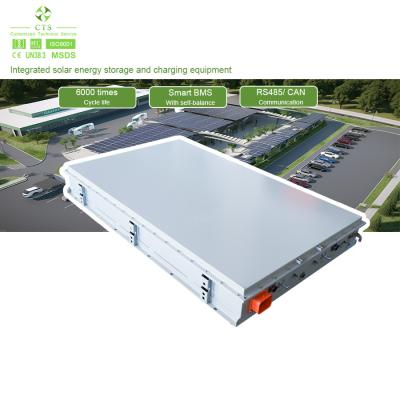 중국 CTS 186kWh 산업용 및 상업용 오프그리드 에너지 저장 시스템 액체 냉각 기능의 Lifepo4 배터리 판매용