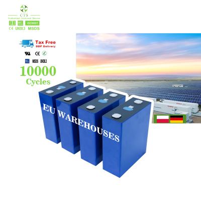 Chine Cellules de batterie CTS Lifepo4 3,2 V 100Ah 105Ah 230Ah Cellule lithium-ion de catégorie A pour le stockage automatique de l'énergie à vendre