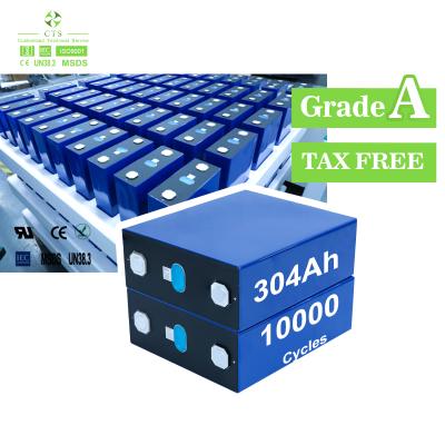 Chine Cellules de batterie au lithium LiFePO4 prismatiques CTS 100Ah 150Ah 206Ah 280Ah 314Ah pour le stockage d'énergie domestique à vendre