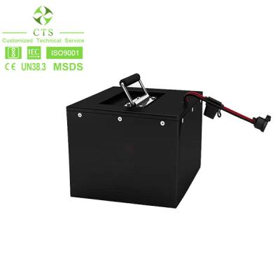 Επαναφορτιζόμενη μπαταρία 1440Wh λίθιου μηχανικών δίκυκλων NCM 72V 20Ah Ebike ηλεκτρική