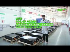 Système de batterie haute tension 614V 412Ah