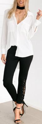 Cina I pantaloni lungi fino alle caviglie della fasciatura delle donne scavano fuori l'OEM accettabile in vendita