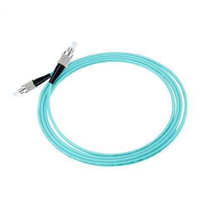 China Simplex Patch Cord OM3 Multimode 3.0mm LSZH Jacket with LC SC FC ST Connectors for sale
