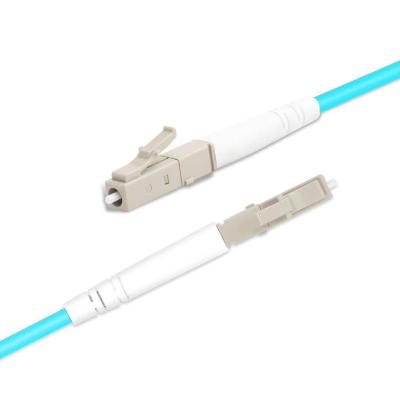 China Simplex Patch Cord OM3 Multimode 3.0mm LSZH Jacket with LC SC FC ST Connectors for sale
