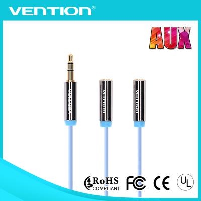 Cina Separatore stereo del cavo di Palo 3.5mm del professionista 3 audio con il rame puro dell'intelaiatura di alluminio in vendita