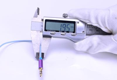 Cina Maschio stereo 3.5mm del cavo di 5m lungamente placcato oro audio al maschio con il TPE per il computer in vendita