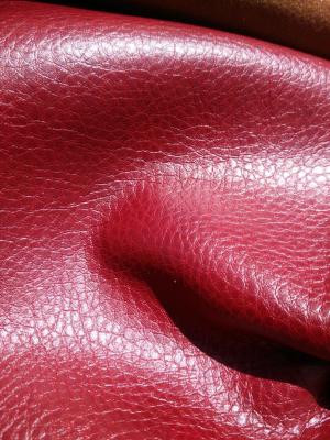 Cina Materiale di tappezzeria di cuoio legato artificiale del cuoio del Faux del vino del tessuto in vendita
