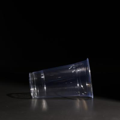 China Taza de plástico PET reutilizable apilada libre de BPA con impresión de logotipo personalizado en venta
