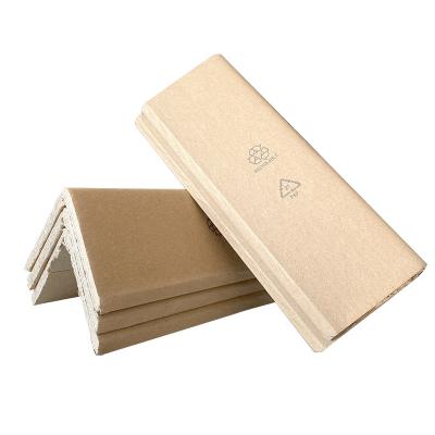 Chine Tubes de papier en forme de L en grandeur, bandes de papier de coin, perles de coin en face de papier, pour le transport de palettes à vendre