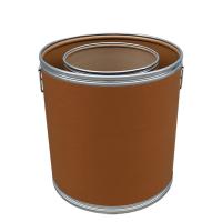 Quality Industrial 55cm Welding Wire Cardboard Drum – Transparent Viewing Port + Inner Core Hole for sale