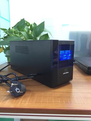 China 650Va 110V offline UPS Company hone use LCD Uninterrupitable power system Schuko for sale