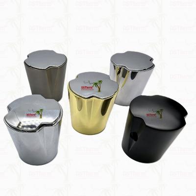 Китай Золото покрытый стоп-клапан верхняя часть круглый ручка с боковой блокировкой клапан картридж с различными ручками продается