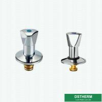 Китай Chrome покрыл серию ручки ручки треугольника круглую для частей клапана стопа верхних с латунными патронами продается