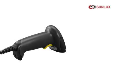 China ABS PC Case Desktop 2D Barcode Scanner With Stand Super Long Scan Depth for sale