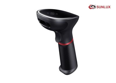 China ABS + TPU Shutter Imager Black Handheld 2D Barcode Scanner Fashionable for sale