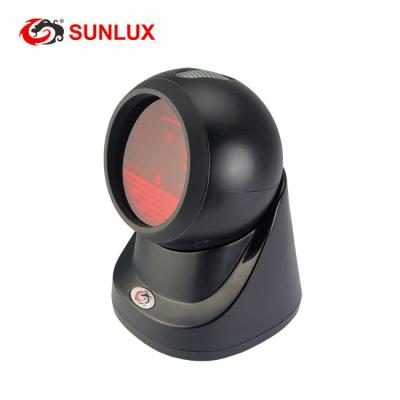Cina 2 anni della garanzia di USB del cavo del negozio di lettore di codici a barre automatico nero del deposito in vendita