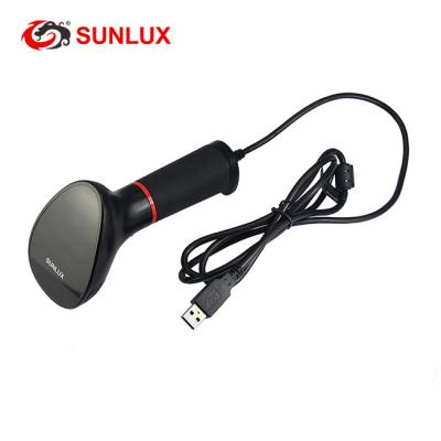 China Rugged Black 2D QR Aztec Code Barcode Scanner for sale
