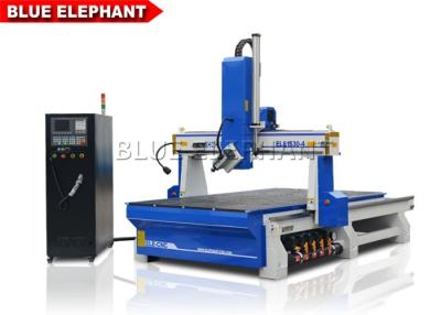 Cina Macchina di scultura di legno di asse del fuso 4.5kw 4 di HSD, piccole macchine di CNC per falegnameria in vendita