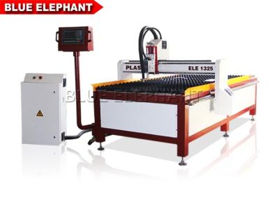China 1300 * 2500 Inverter-Plasmaschneiden-Maschine Tischplattencnc-Schneider Ucancam-Software zu verkaufen
