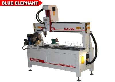 Cina Rivesta l'elaborazione di pannelli del router da tavolo di CNC, macchina rotatoria di CNC di quarto asse per la scultura del legno in vendita