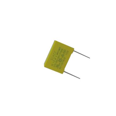 중국 -40°C ~ 85°C 운영 온도 범위 X2 안전 콘덴시터1.5UF275V 000MΩ 단열 저항 15mm 납 와이어 길이, 충전기 안전 규정을 충족합니다. 판매용