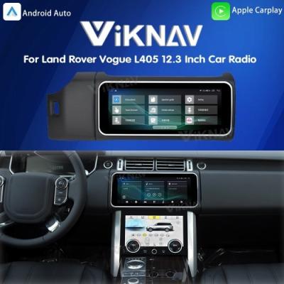 China Viknav 12.3 Inch Touch Screen Car Radio For Land Rover Range Rover Vogue L405 2013-2017 Multimedia Player GPS Navigation Head Unit (Black) for sale