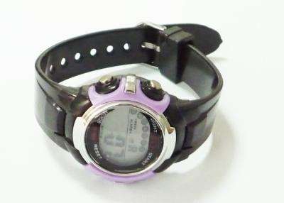 China Black Watch Digital Silicone Jelly / EL Sports Watch / multifunções Digital Watch 3ATM à venda