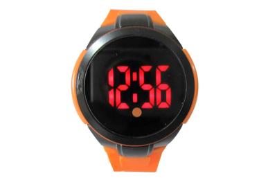 China Reloj grande de Digitaces LED del silicón de la cara, reloj a prueba de choques de la cuenta descendiente en venta