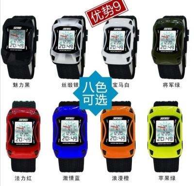 Cina Orologio analogico LCD dell'automobile in vendita