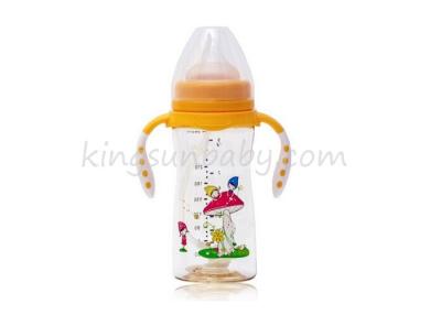 Cina Collo della bottiglia per il latte 300ML di Ppsu ampio, migliori bottiglie per allattar al senoe forma dell'arco dei bambini in vendita