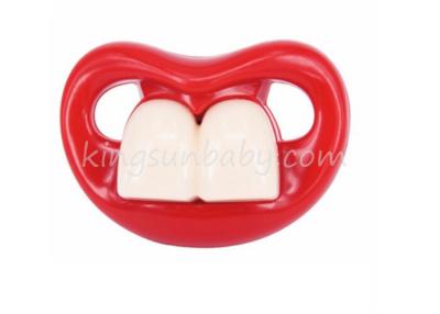 Cina Tettarella ortodontica per tettarelle di cura di forma rossa dei denti dei bambini le buone per i bambini allattati al seno in vendita
